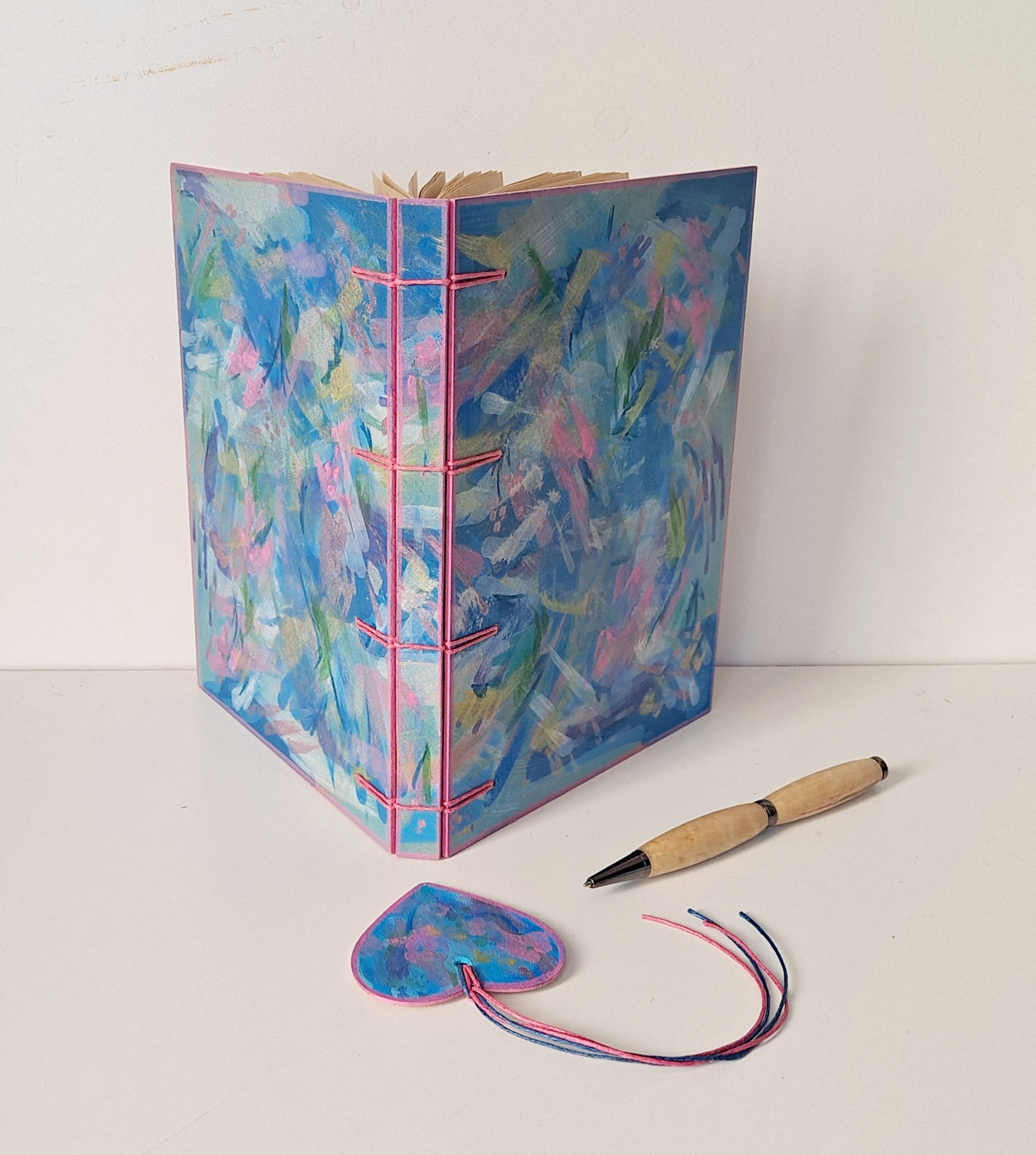 Carnet POP - carnet artisanal A5, pièce unique. - Mes ptits carnets
